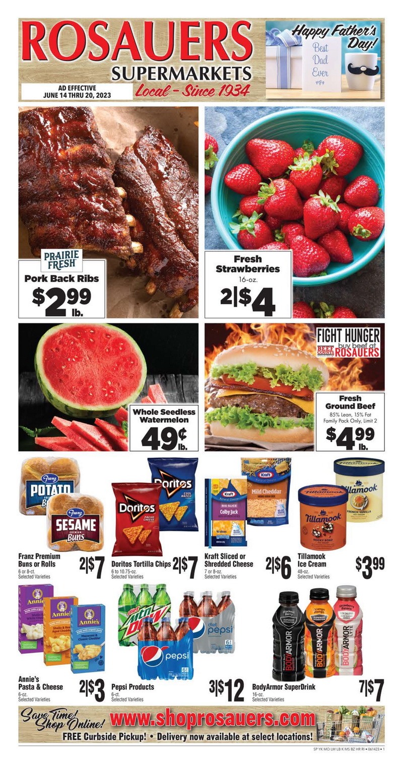 Rosauers Weekly Ad June 14 – June 20, 2023 (Father's Day Promotion ...