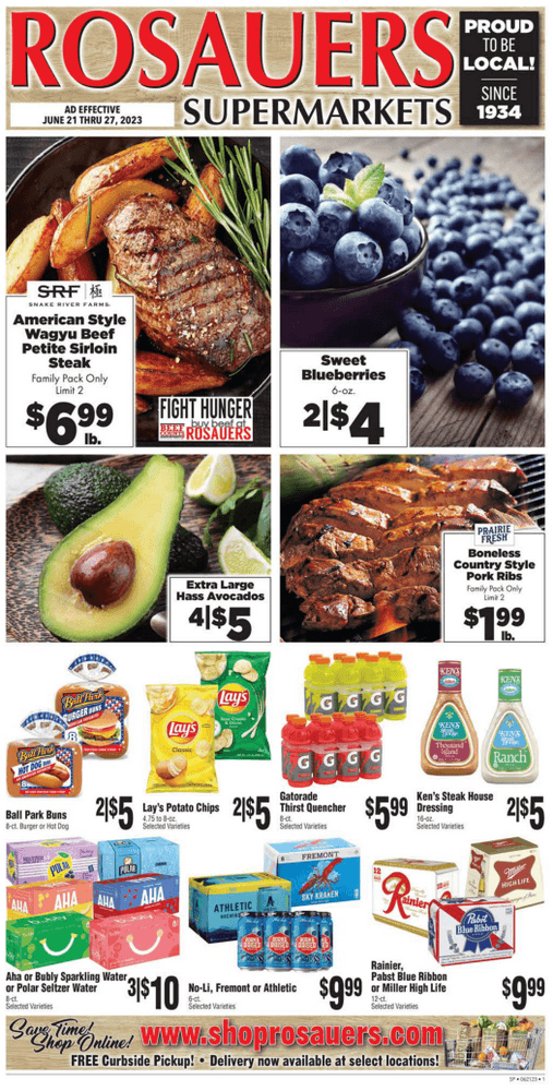 Rosauers Weekly Ad Jun 21 – Jun 27, 2023