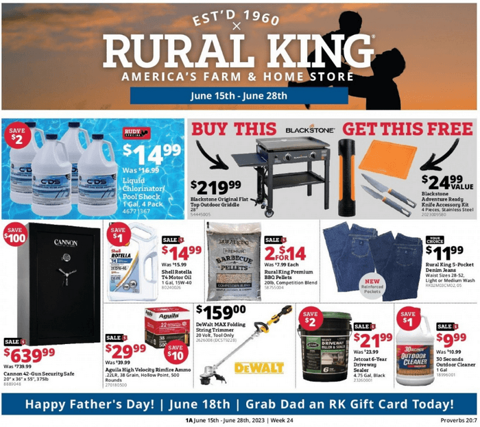 Rural King Weekly Ad Jun 15 – Jun 28, 2023