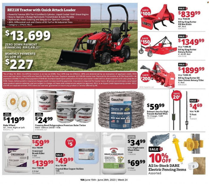 Rural King Weekly Ad Jun 15 – Jun 28, 2023