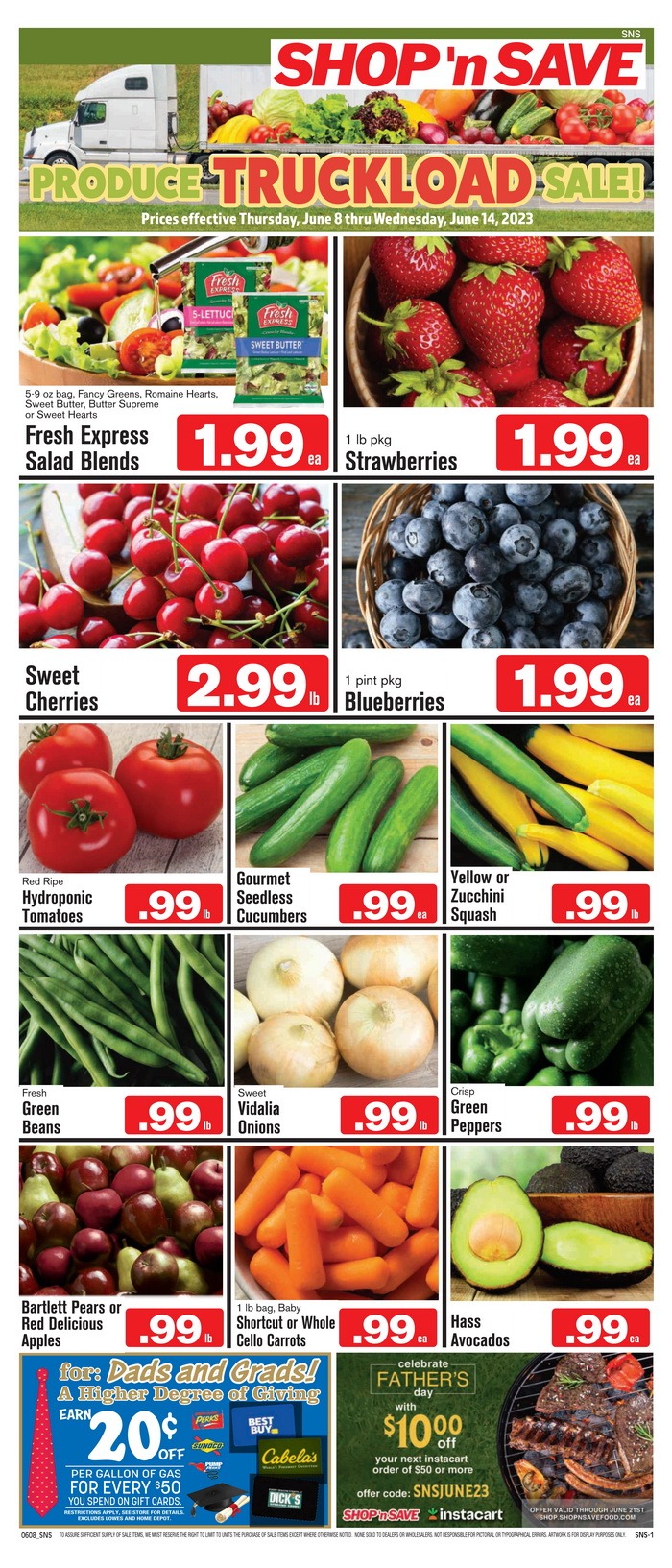 SHOP 'n SAVE Weekly Ad June 08 – June 14, 2023