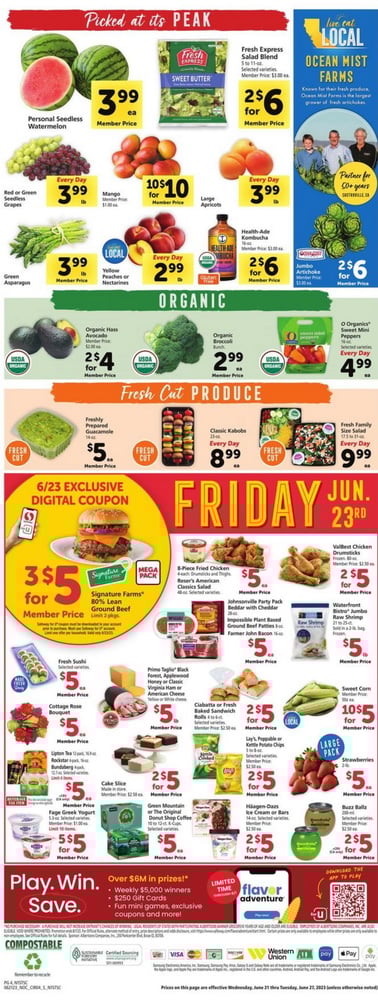 Safeway Weekly Ad June 21 – June 27, 2023