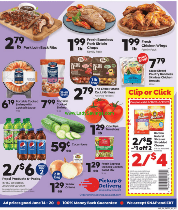 Save A Lot Weekly Ad Jun 14 – Jun 20, 2023