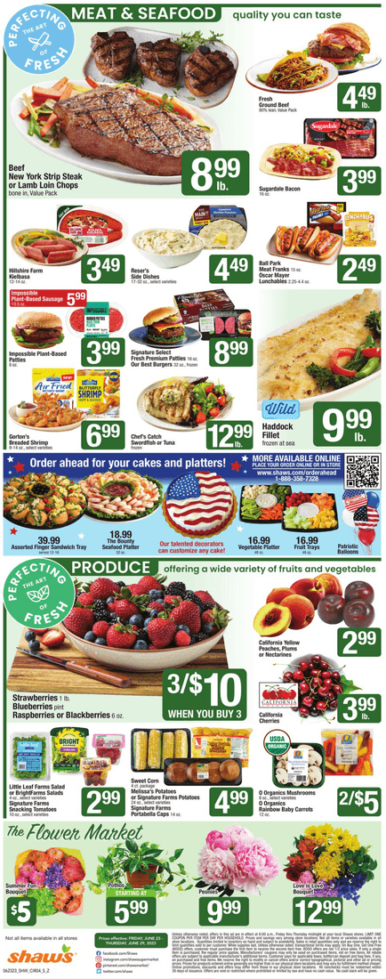 Shaw's Weekly Ad Jun 23 – Jun 29, 2023