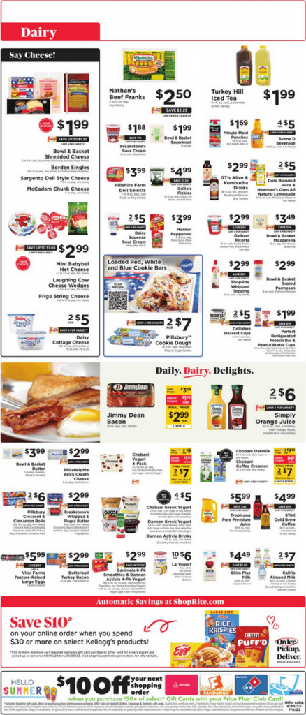 ShopRite Weekly Flyer June 30 – July 06, 2023 (Independence Day ...