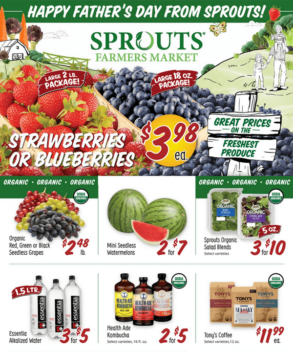 Sprouts Weekly Ad June 14 – June 20, 2023 (Father's Day Promotion Included)