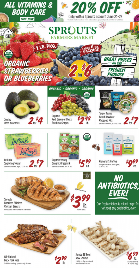 Sprouts Weekly Ad June 21 – June 27, 2023