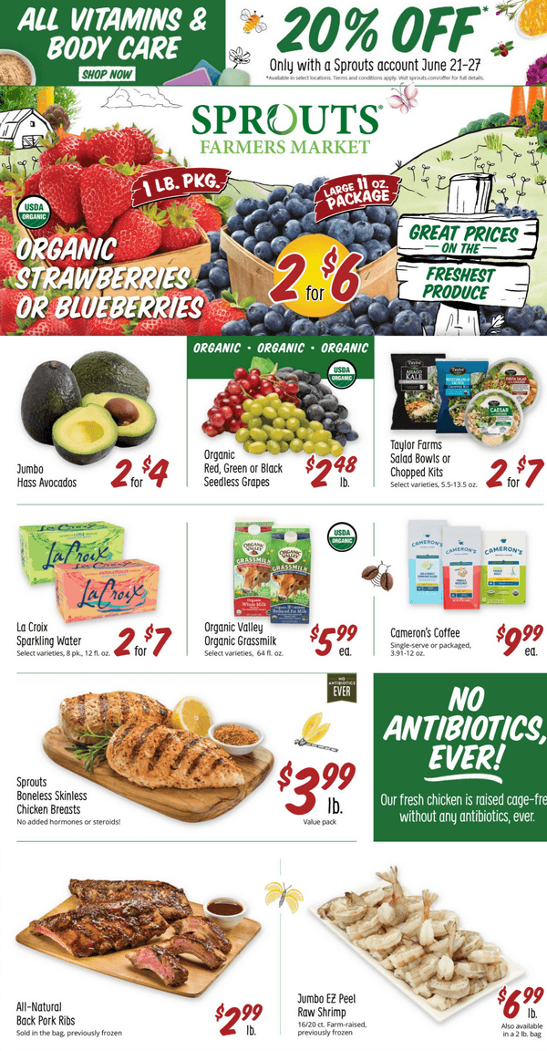 Sprouts Weekly Ad June 21 – June 27, 2023