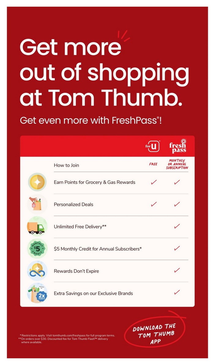 Tom Thumb Weekly Ad June 07 – June 13, 2023
