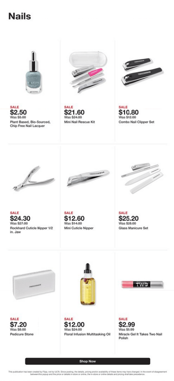 Ulta Beauty Weekly Ad June 05 – June 11, 2023