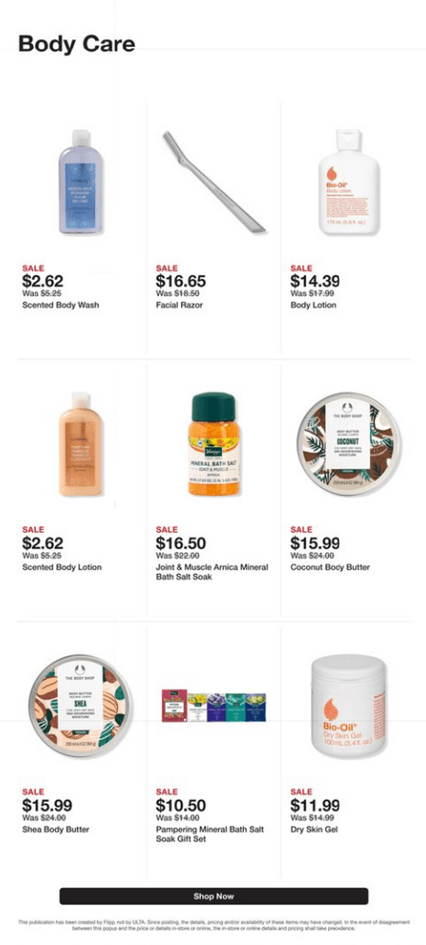 Ulta Beauty Weekly Ad June 12 – June 18, 2023