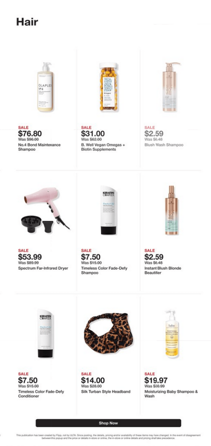 Ulta Beauty Weekly Ad June 19 – June 25, 2023