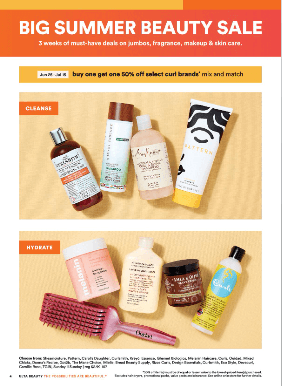 Ulta Beauty Weekly Ad June 25 – July 15, 2023