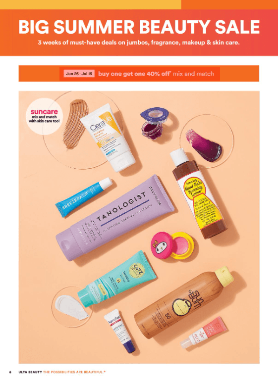 Ulta Beauty Weekly Ad June 25 – July 15, 2023