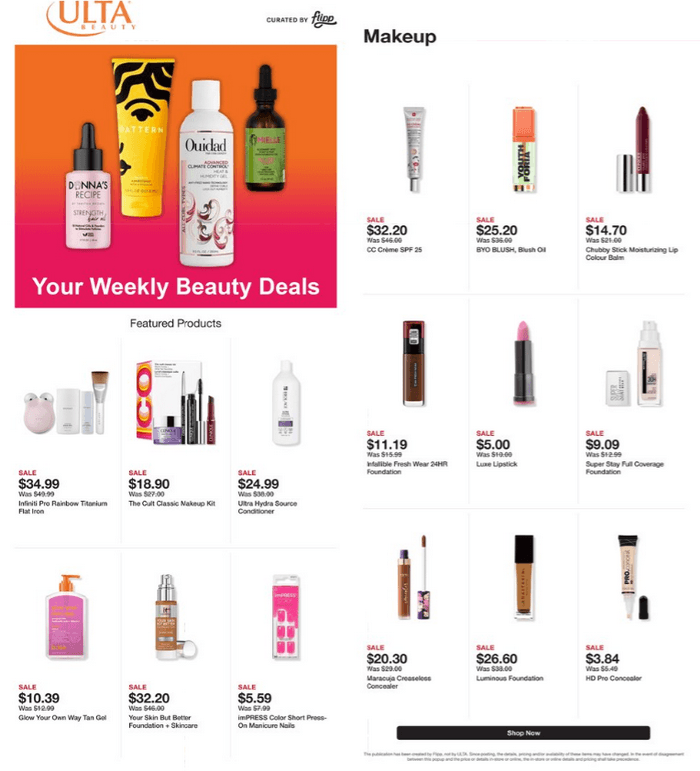 Ulta Beauty Weekly Ad June 27 – July 02, 2023