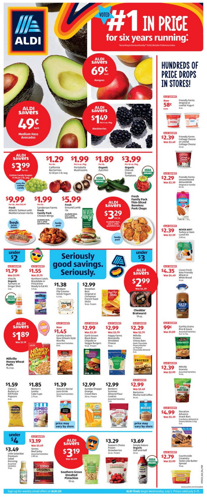 ALDI Weekly Ad July 05 – July 11, 2023