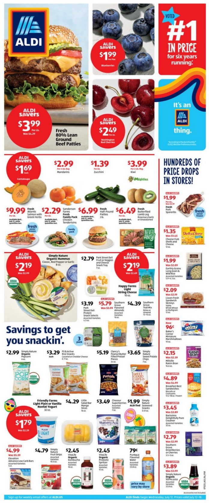 ALDI Weekly Ad July 12 – July 18, 2023