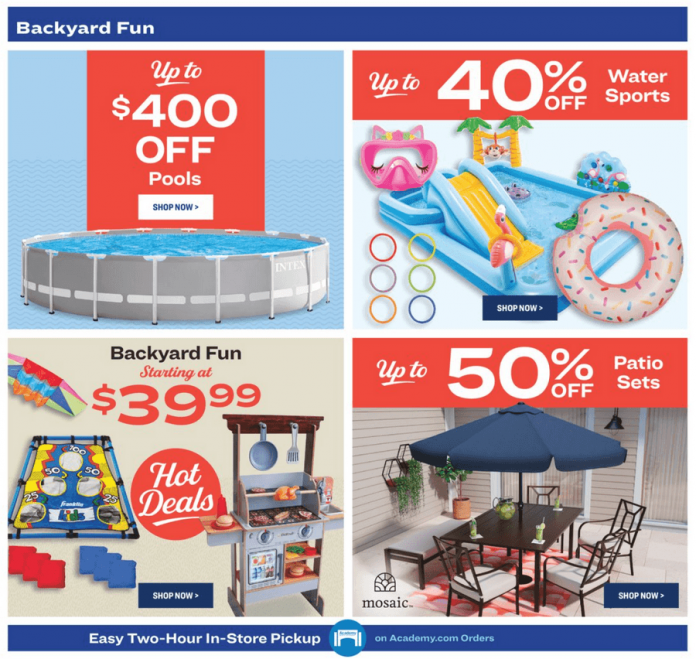 Academy Sports + Outdoors Weekly Ad July 10 – Jul 30, 2023