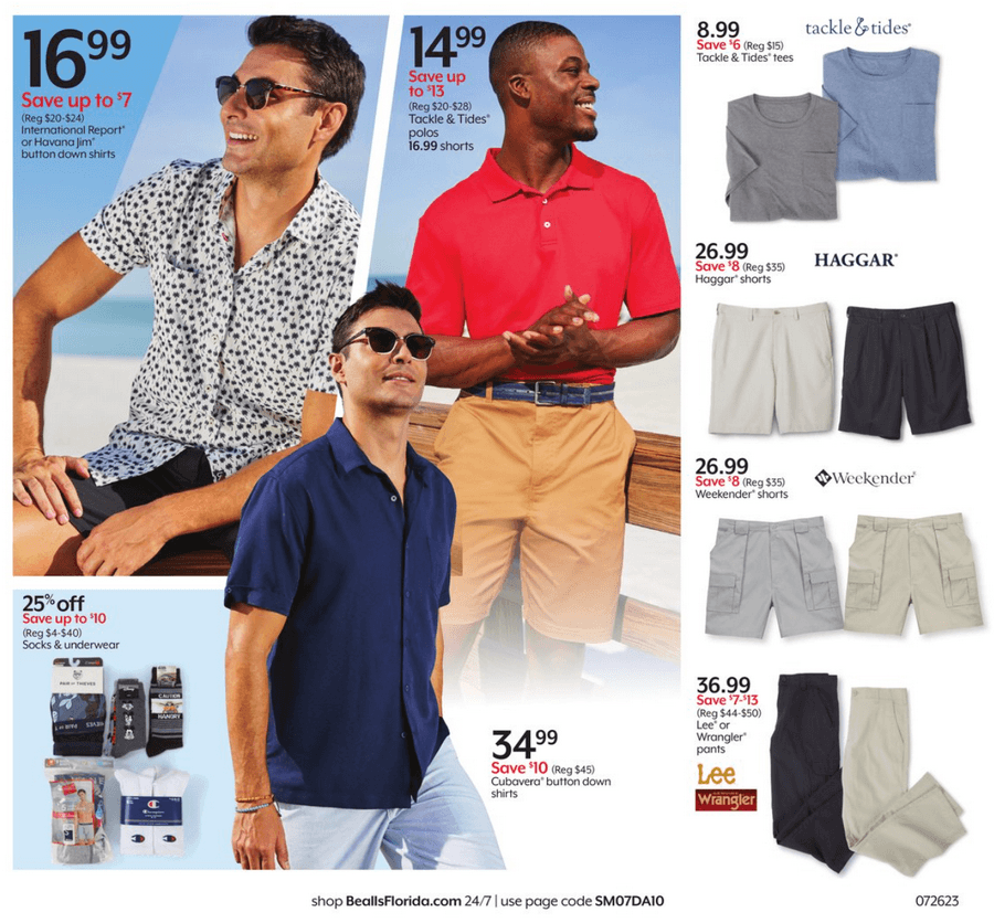 Bealls Weekly Ad Jul 26 – Aug 01, 2023