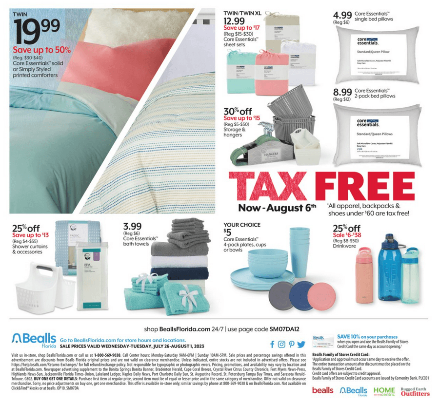 Bealls Weekly Ad Jul 26 – Aug 01, 2023