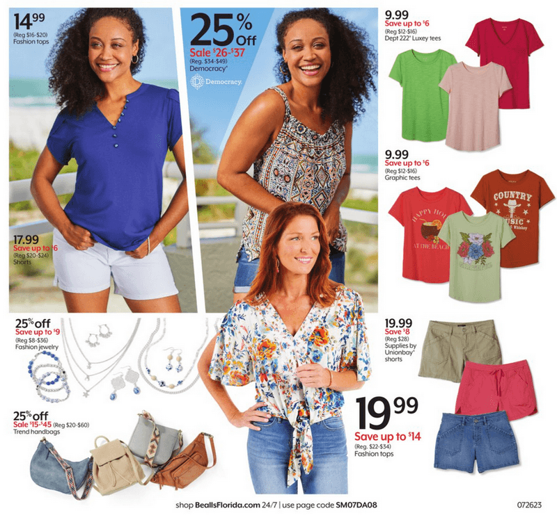 Bealls Weekly Ad Jul 26 – Aug 01, 2023