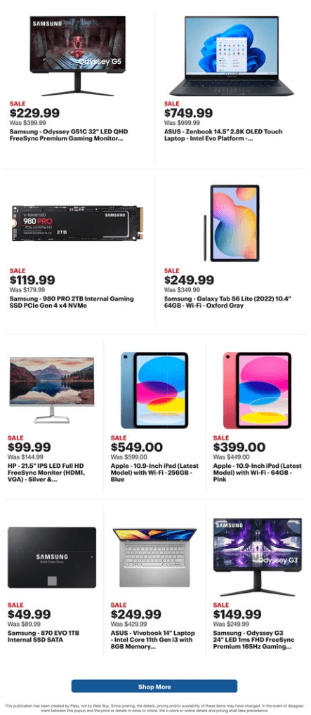Best Buy Weekly Ad July 24 – July 31, 2023