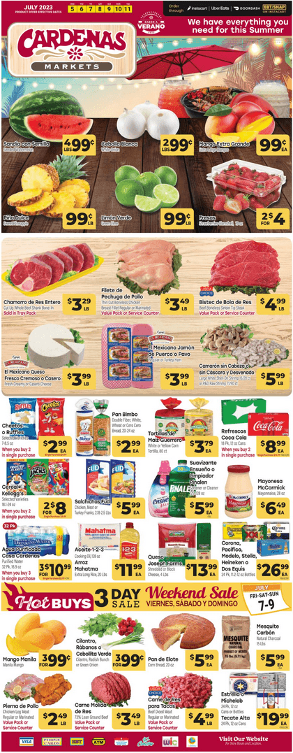 Cardenas Weekly Ad July 05 – July 11, 2023
