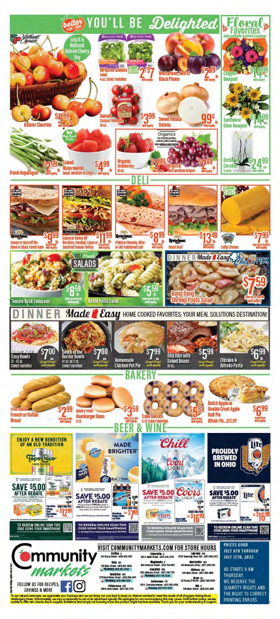 Community Markets Weekly Ad Jul 06 – Jul 12, 2023