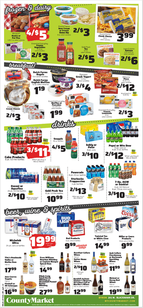County Market Weekly Ad July 19 – July 25, 2023