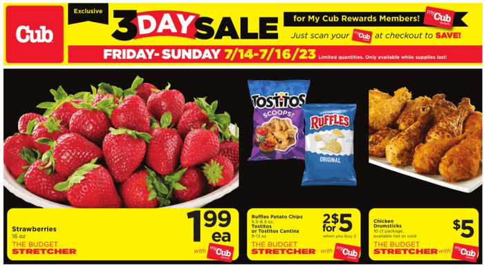 Cub Foods Weekly Ad July 09 – July 15, 2023