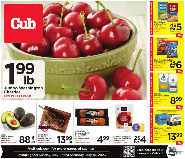 Cub Foods Weekly Ad July 09 – July 15, 2023
