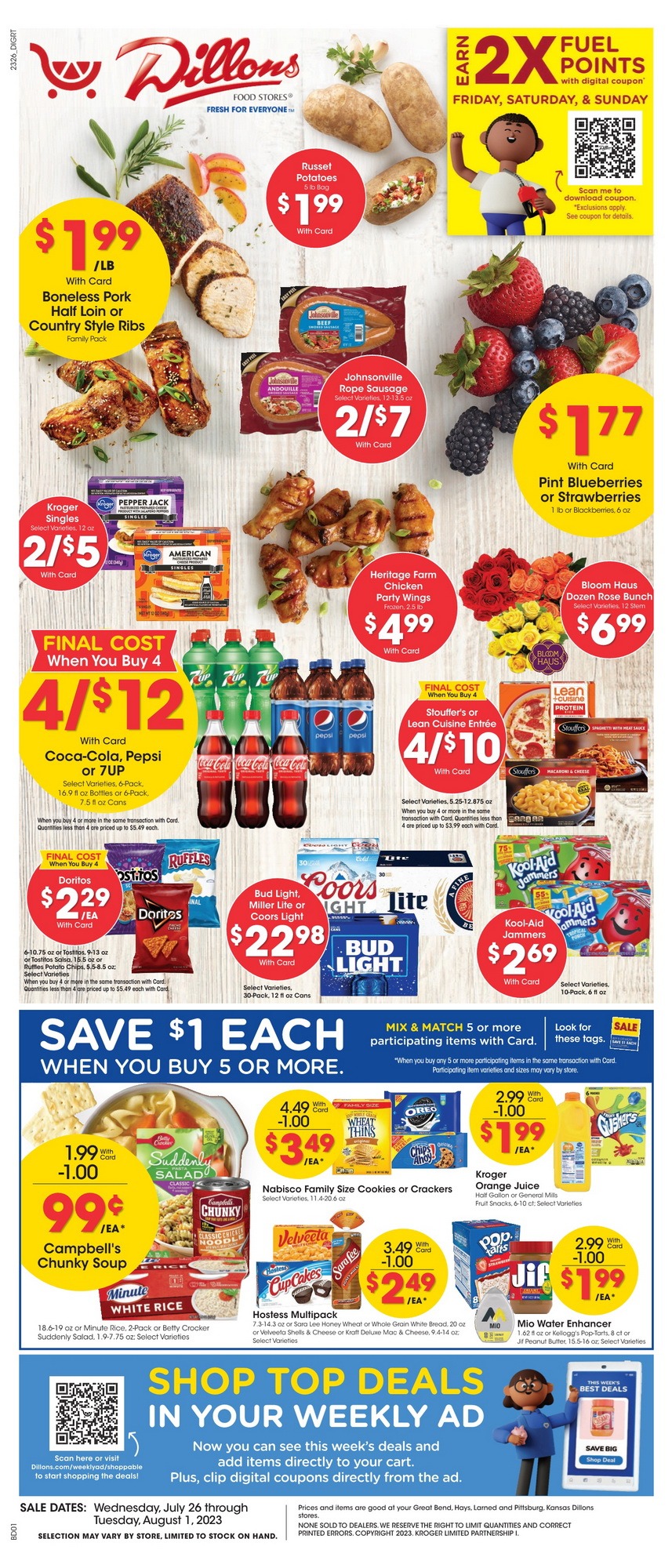 Dillons Weekly Ad Jul 26 – Aug 01, 2023