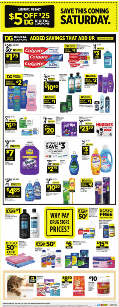 Dollar General Weekly Ad July 02 – July 08, 2023 (Independence Day Promotion Included)