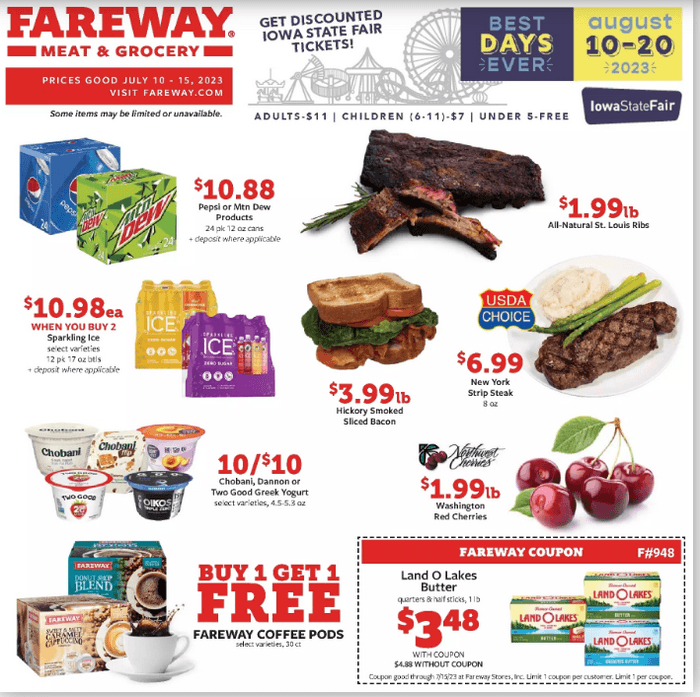 Fareway Weekly Ad July 10 – July 15, 2023