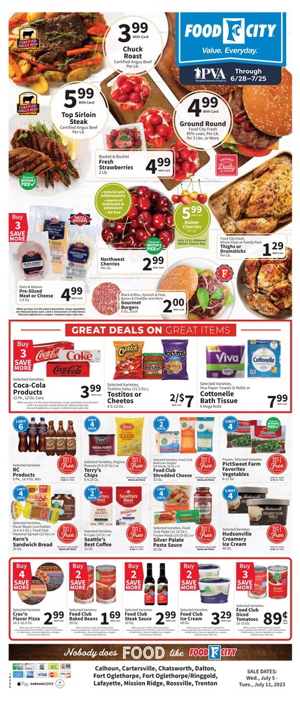Food City Weekly Ad July 12 – July 18, 2023