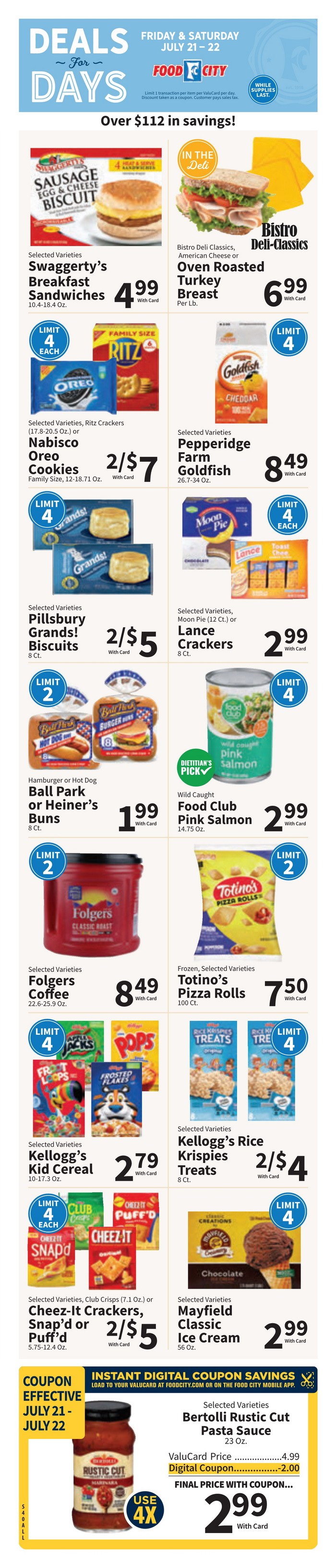 Food City Weekly Ad July 19 – July 25, 2023