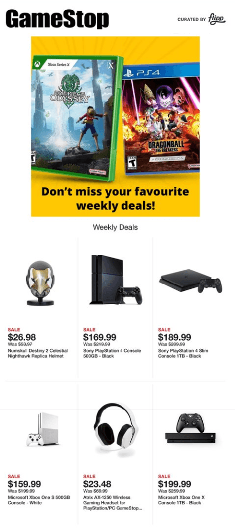 GameStop Weekly Ad July 04 – July 09, 2023