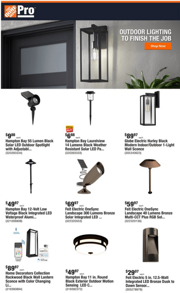 Home Depot Pro Weekly Ad July 03 – July 10, 2023