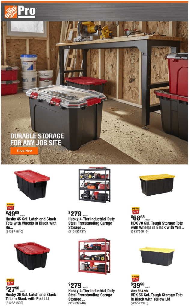 Home Depot Pro Weekly Ad July 10 – July 17, 2023