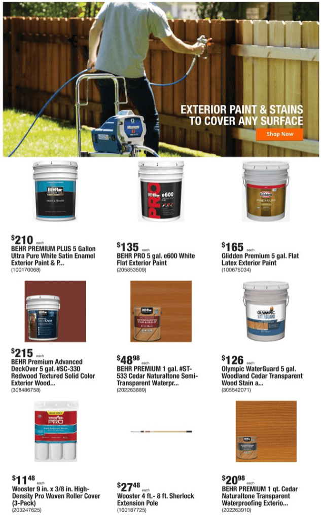 Home Depot Pro Weekly Ad July 10 – July 17, 2023