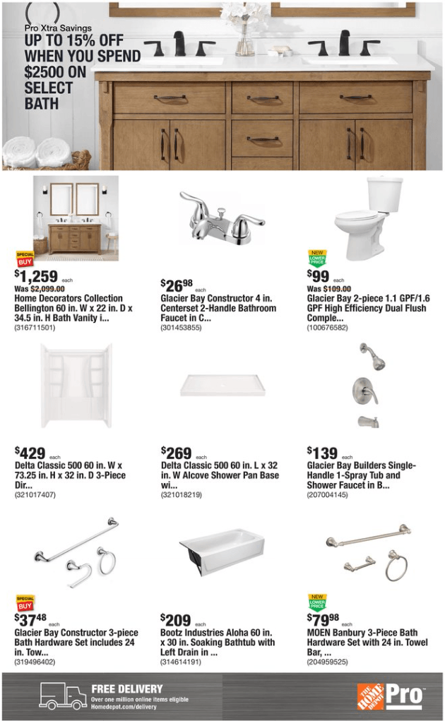 Home Depot Pro Weekly Ad July 10 – July 17, 2023