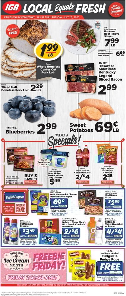 IGA Weekly Ad Jul 19 – Jul 25, 2023