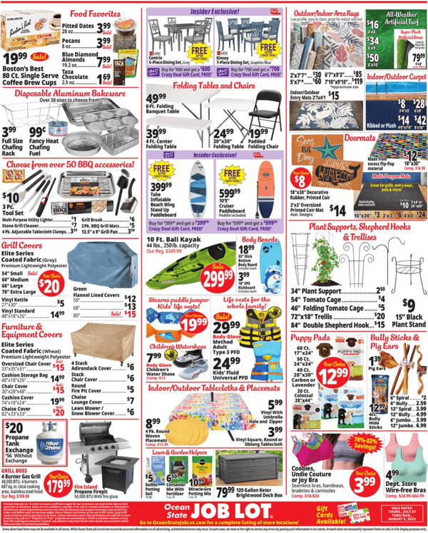 Ocean State Job Lot Weekly Ad Jul 27 – Aug 02, 2023
