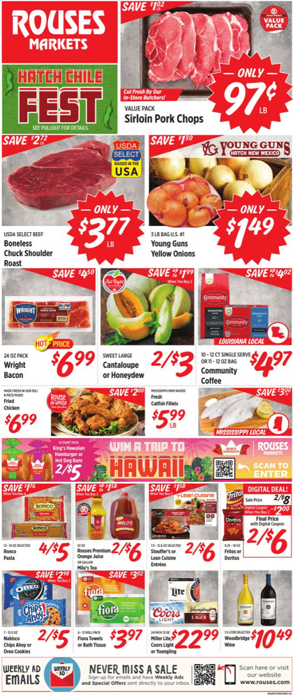 Rouses Weekly Ad July 19 – July 25, 2023