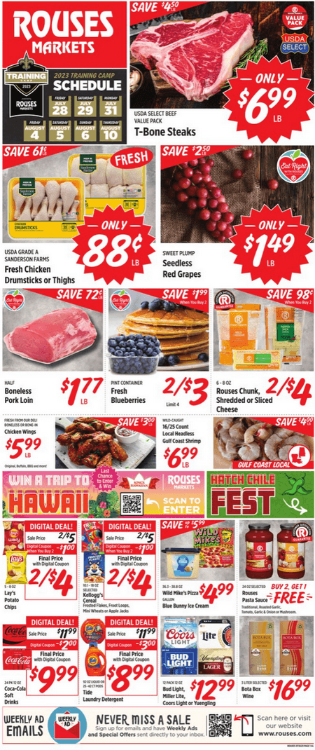 Rouses Weekly Ad Jul 26 – Aug 02, 2023