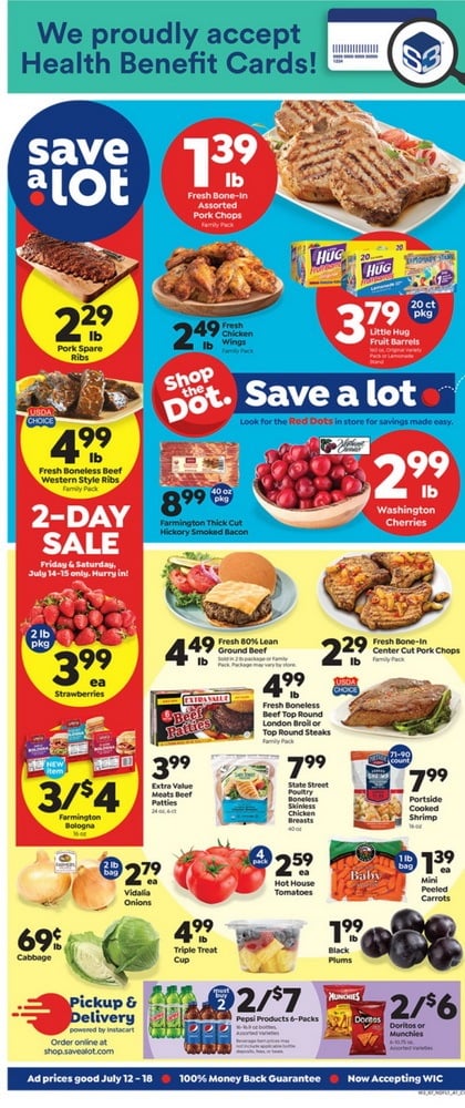 Save A Lot Weekly Ad July 12 – July 18, 2023