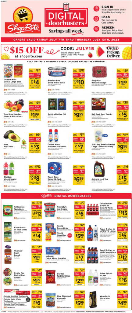 ShopRite Weekly Flyer July 07 – July 13, 2023