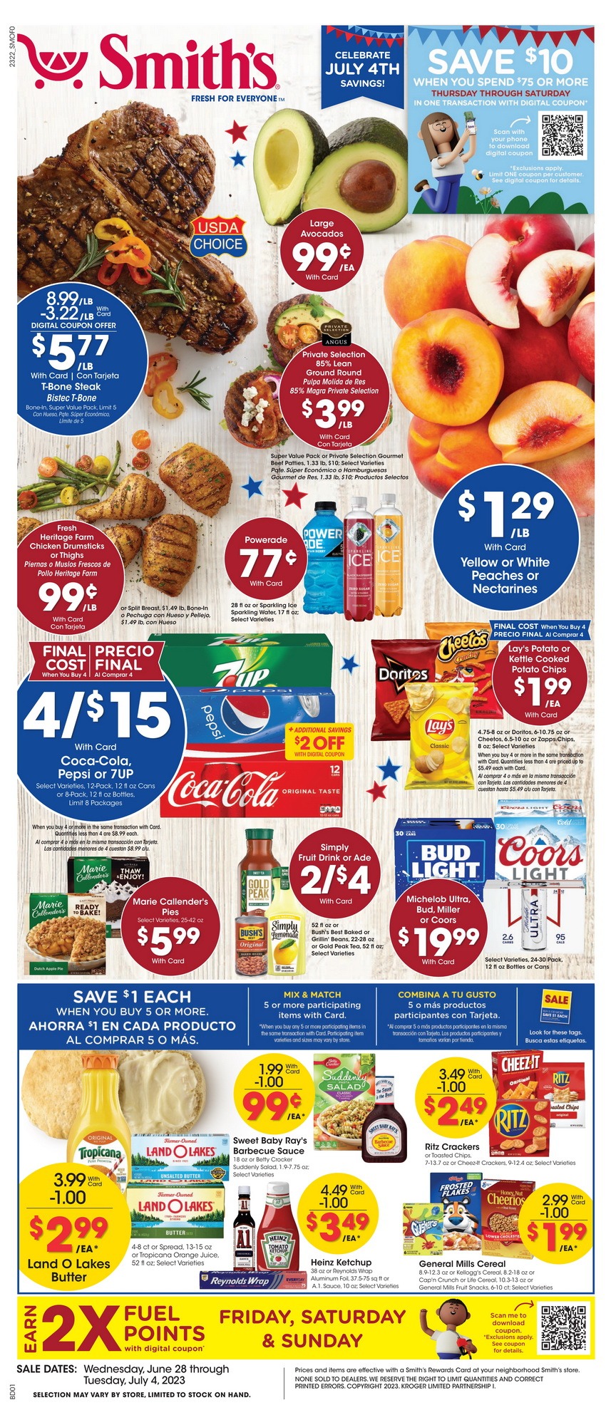Smith's Food and Drug Weekly Ad Jul 05 – Jul 11, 2023