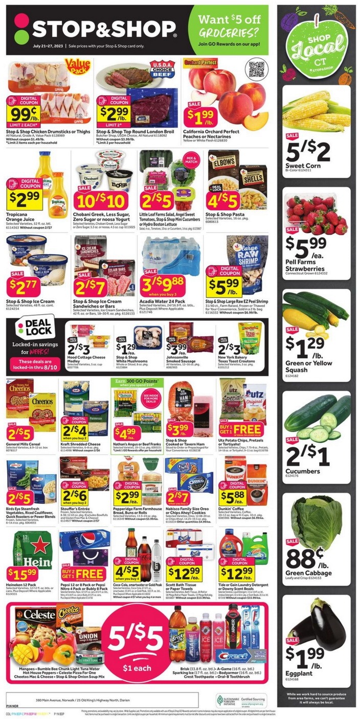 Stop & Shop Weekly Ad Jul 21 – Jul 27, 2023