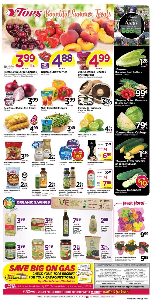 Tops Weekly Ad July 09 – July 15, 2023